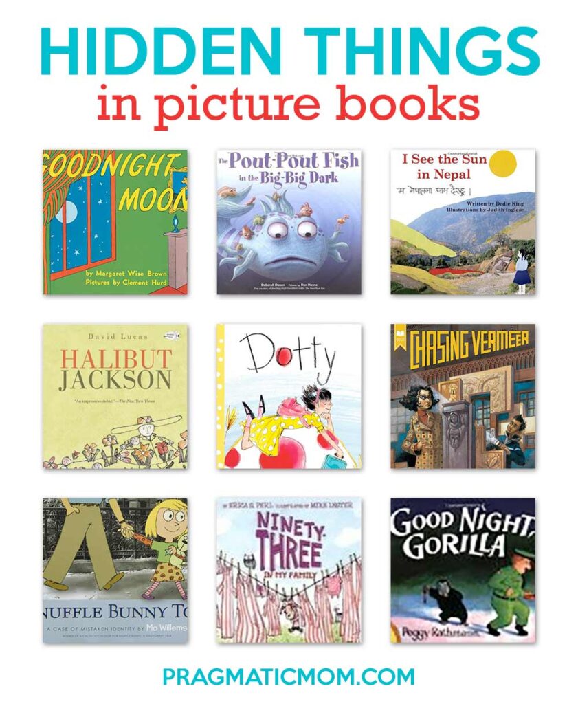 Top 10 Picture Books with Unadvertised Secret Things to Spot