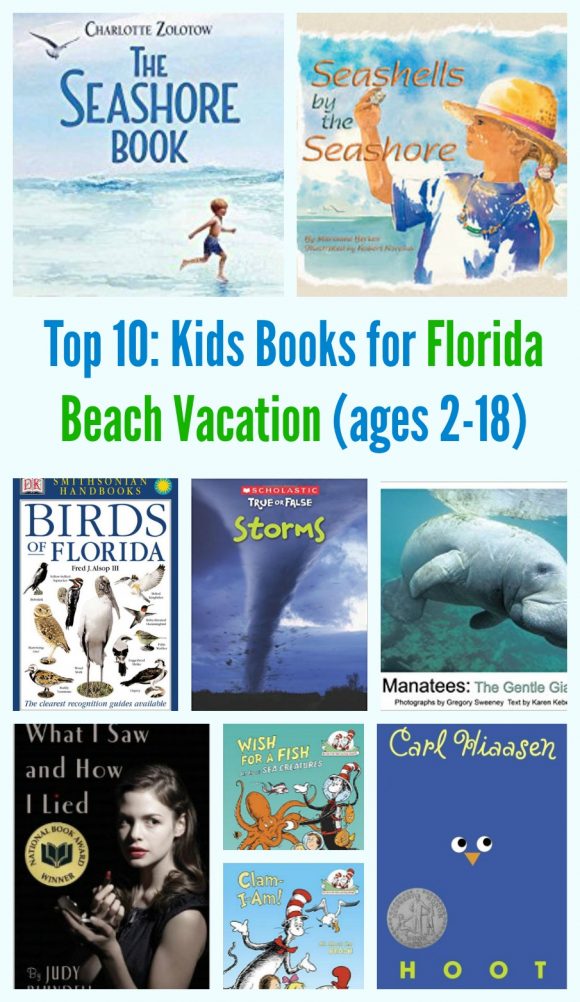 Top 10: Children's Books for Your Florida or Beach Vacation