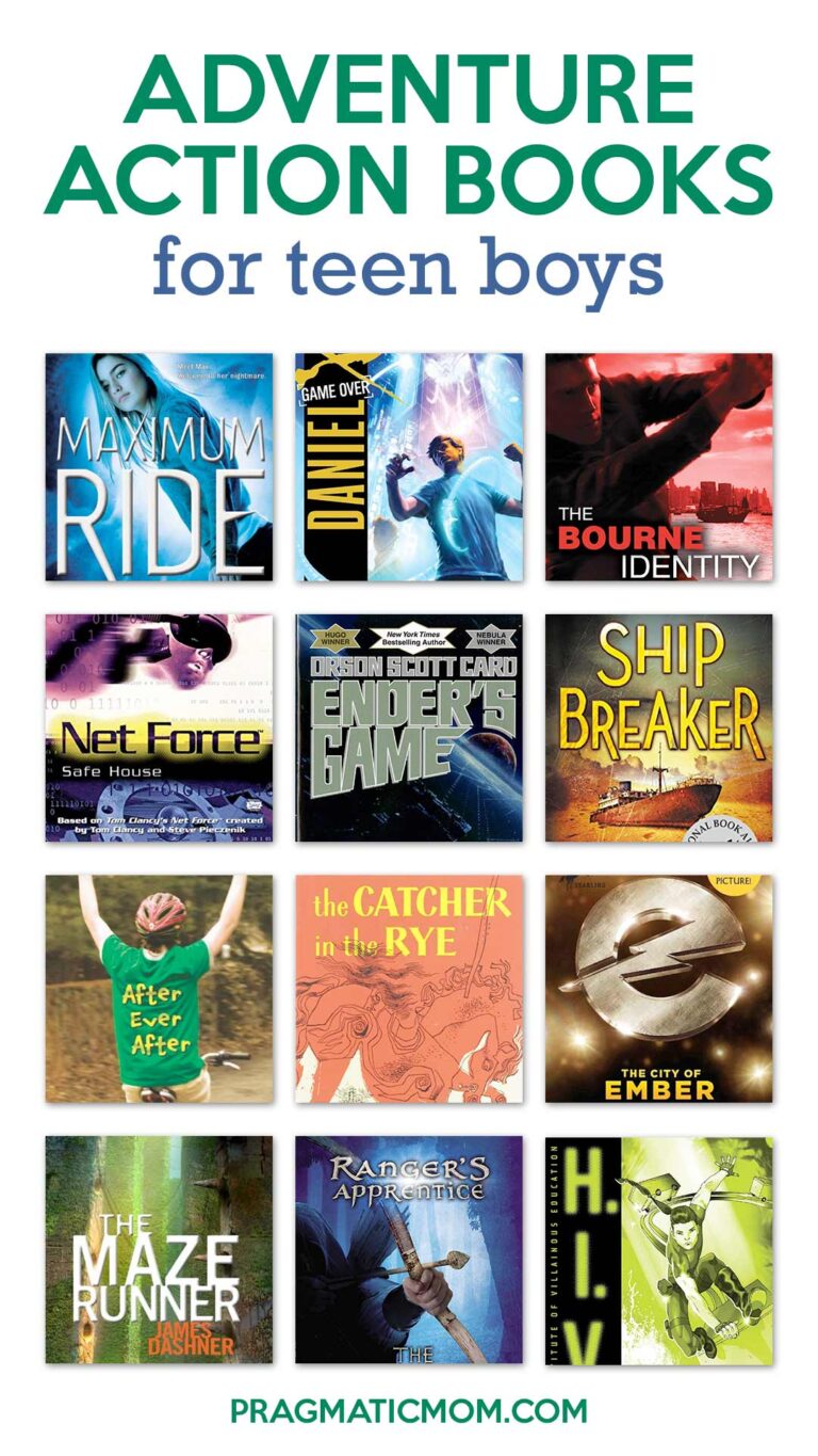 Action Adventure Books for 13-Year-Old Boy – Pragmatic Mom