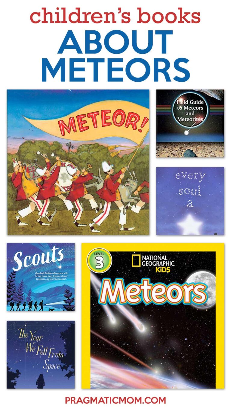 Science of Meteors with Kid Friendly Links and Books