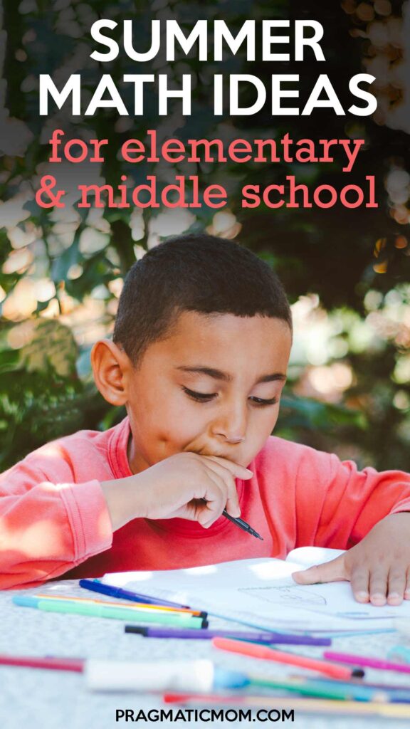 Summer Math Resources for Word Problems and Algebra