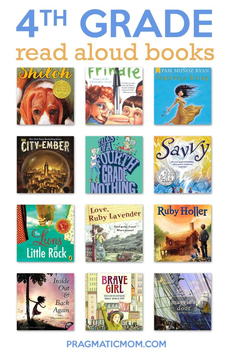 Top 4th Grade Read Aloud Books Pragmatic Mom Top 4th Grade Read Aloud Books Pragmatic Mom