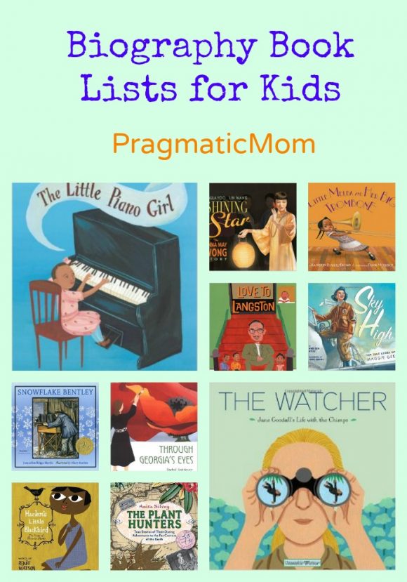 22 Biography Children's Book Lists - Pragmatic Mom