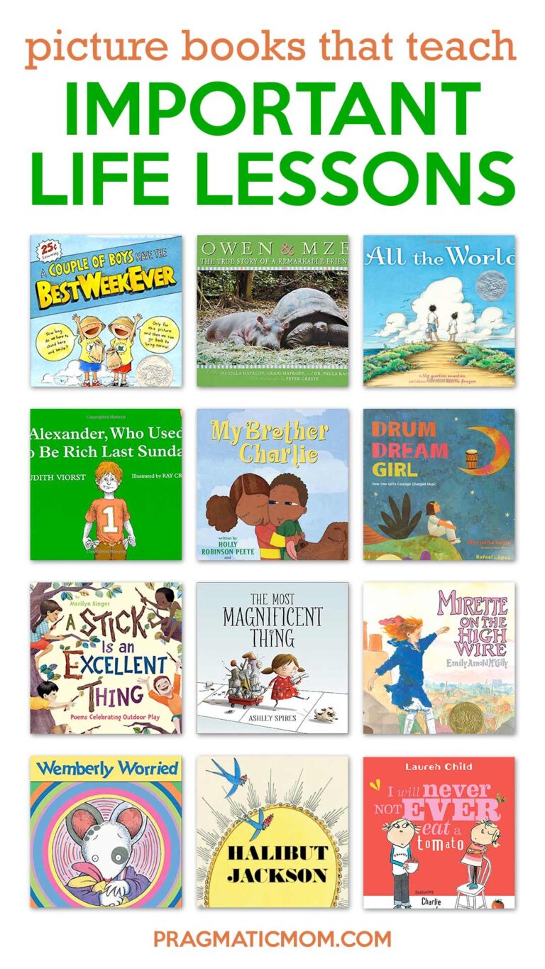 19 Picture Books That Teach Important Life Lessons - Pragmatic Mom