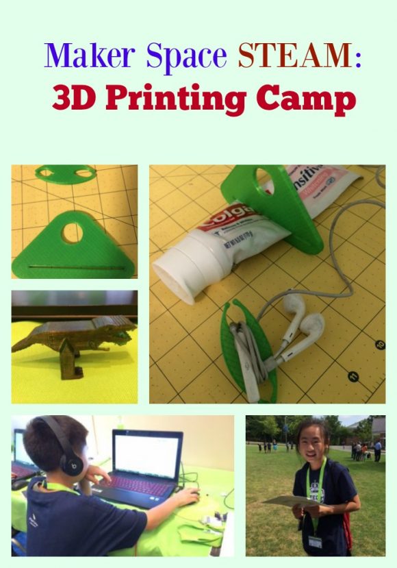 Maker Space STEAM: 3D Printing Camp - Pragmatic Mom