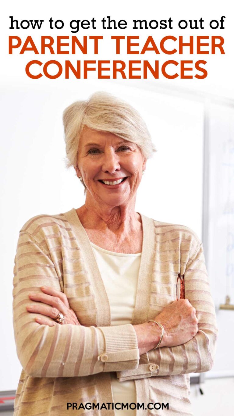 How to Get the Most Out of Parent & Teacher Conferences - Pragmatic Mom