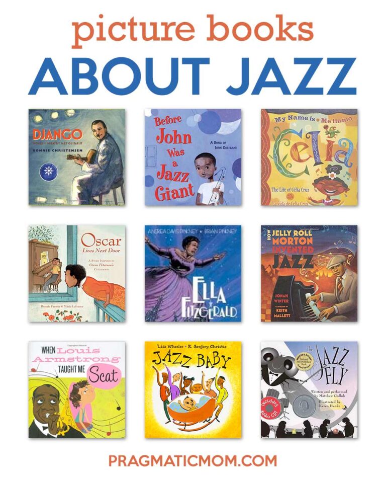 A 10 Picture Book Unit to Connect Kids to Jazz - Pragmatic Mom