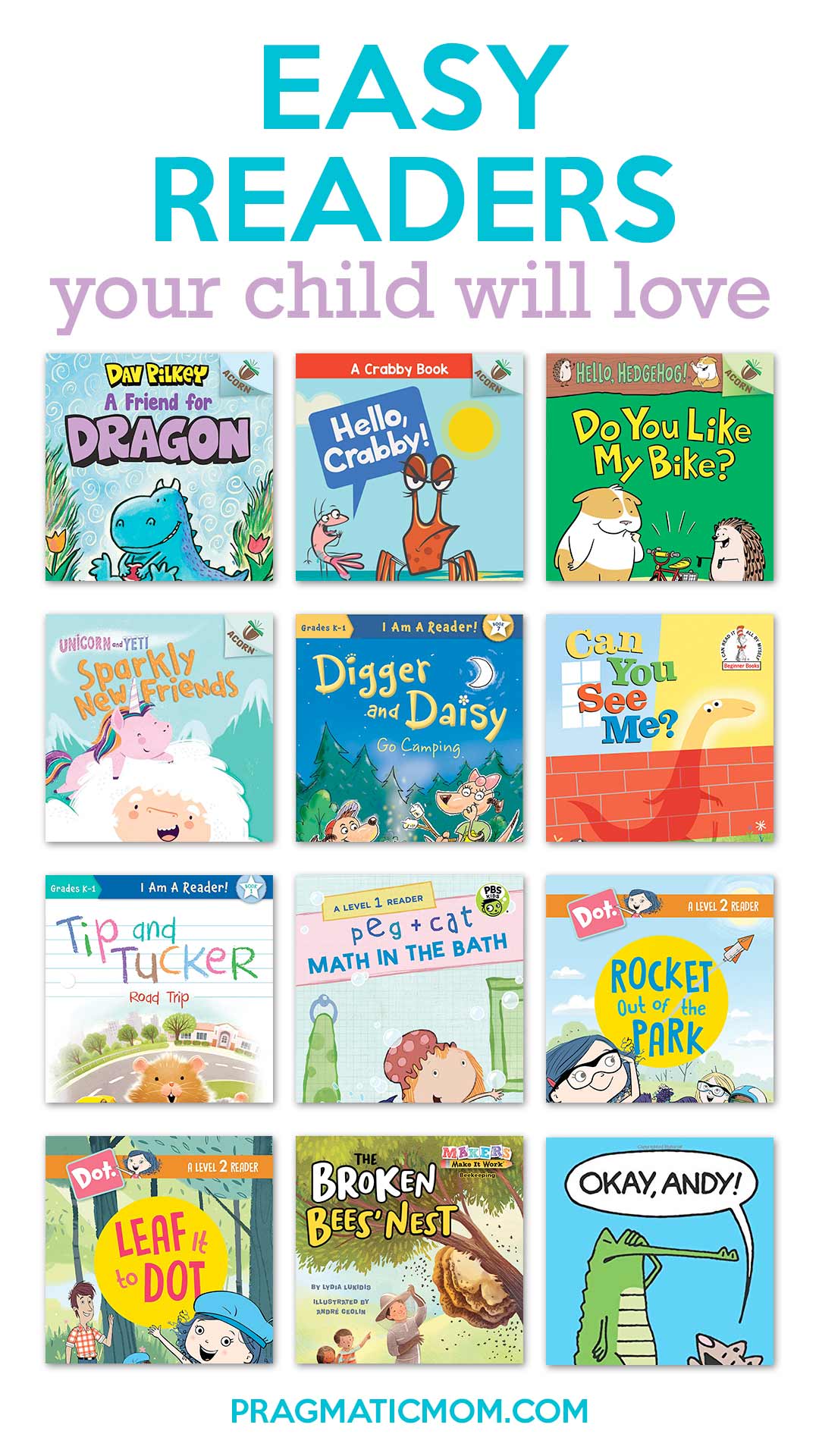 New Great Easy Readers & 4 Book GIVEAWAY! - Pragmatic Mom
