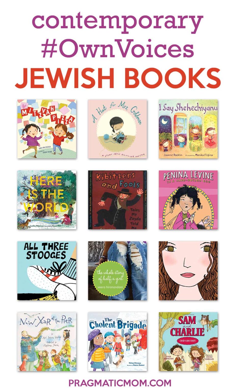 56 Contemporary #OwnVoices Jewish Children's Books - Pragmatic Mom