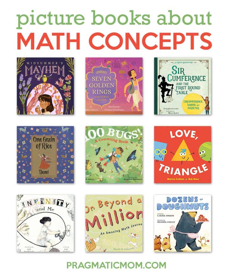Picture Books with Math Concepts - Pragmatic Mom