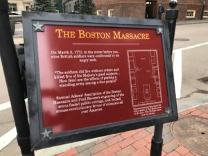 Visiting the exact location of the Boston Massacre: A Unit on the ...