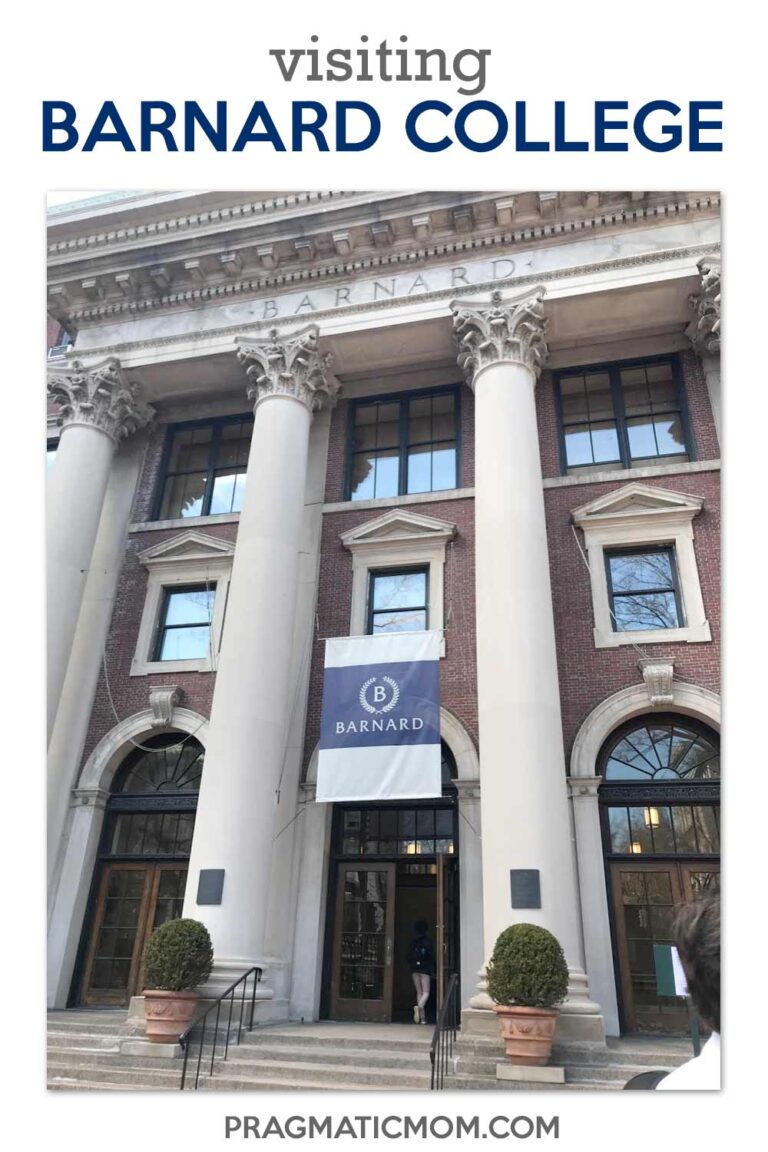 Visiting Barnard College - Pragmatic Mom