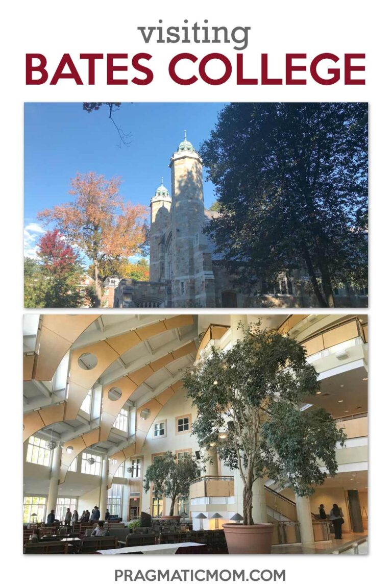 Visiting Bates College - Pragmatic Mom