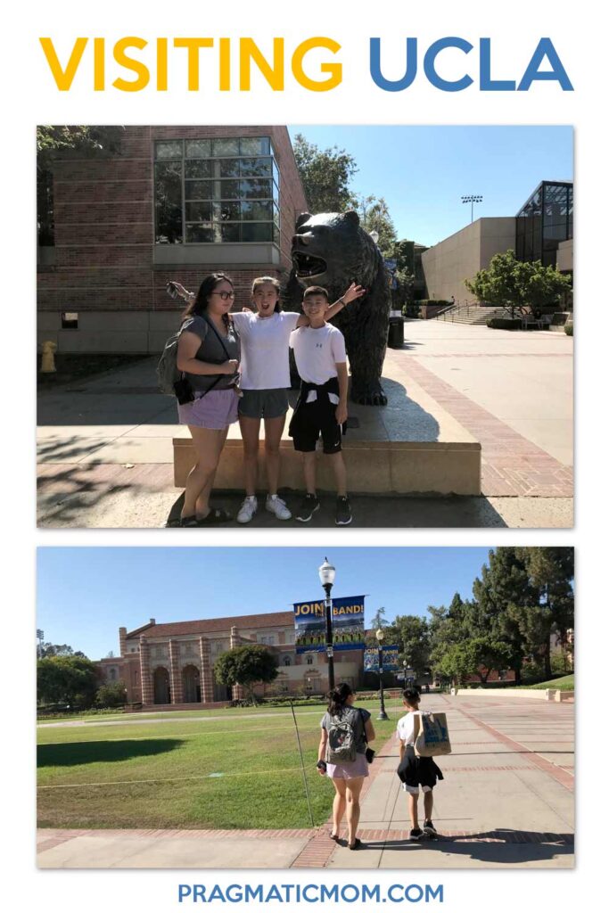 Visiting UCLA - Pragmatic Mom