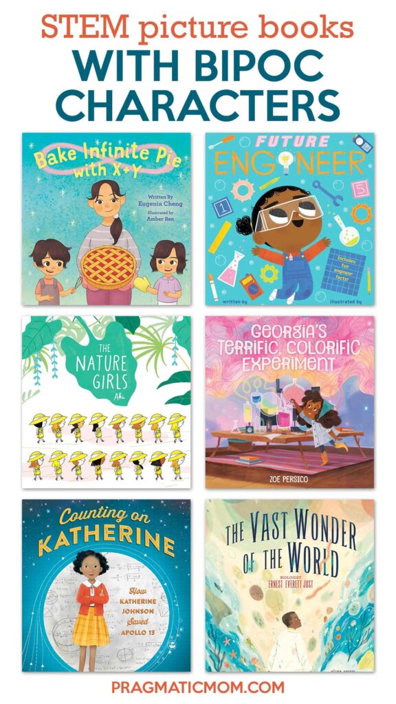 6 STEM Picture Books with BIPOC Characters & GIVEAWAY! - Pragmatic Mom
