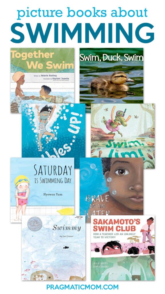 11 Picture Books about Swimming - Pragmatic Mom