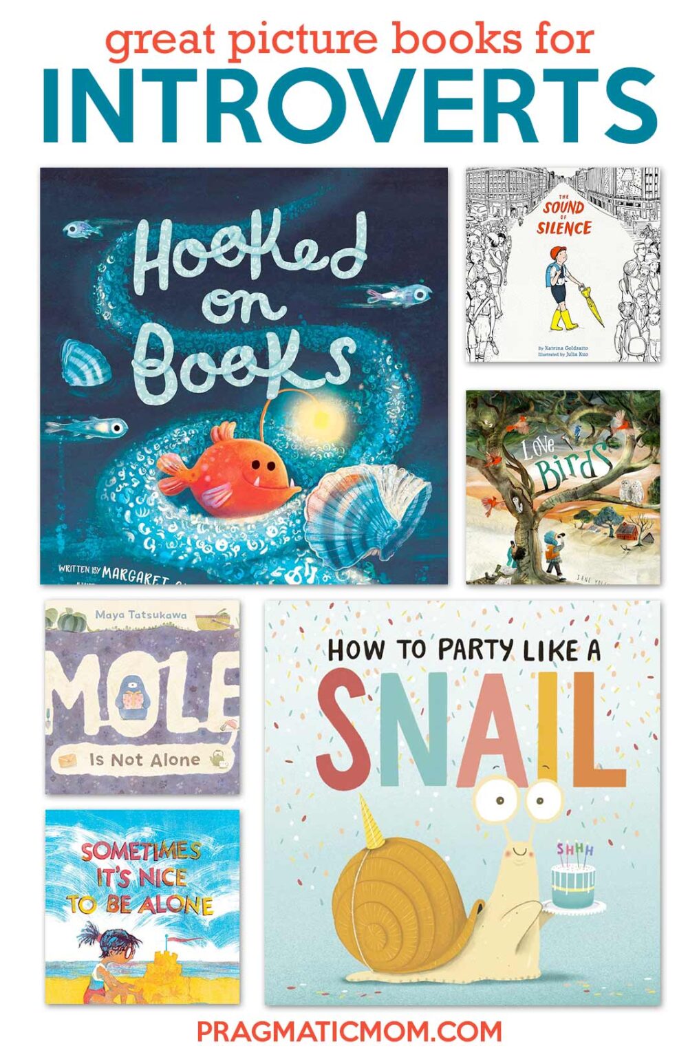 8 Great Picture Books for Introverts & GIVEAWAY! - Pragmatic Mom