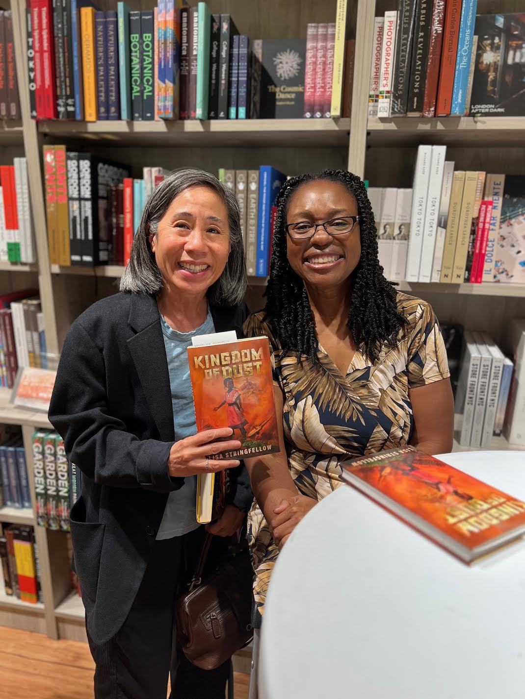 Lisa Stringfellow's Kingdom of Dust book launch at Brookline Booksmith ...