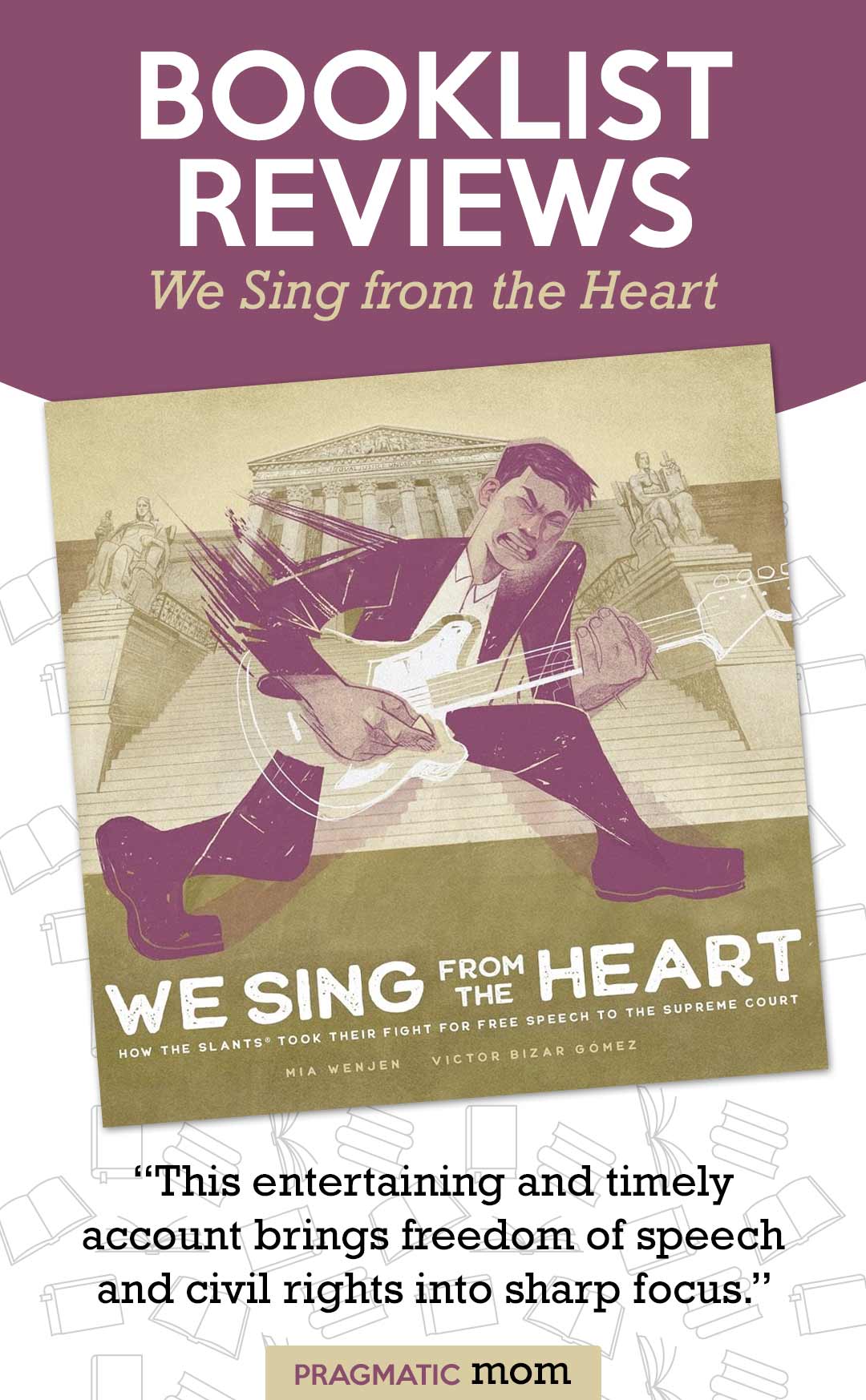 Booklist Reviews WE SING FROM THE HEART - Pragmatic Mom