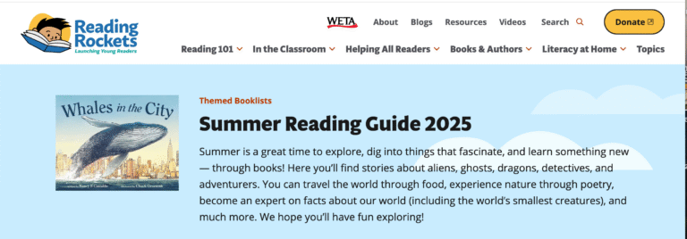 The Traveling Taco on Reading Rockets' Summer Reading Guide 2025 ...